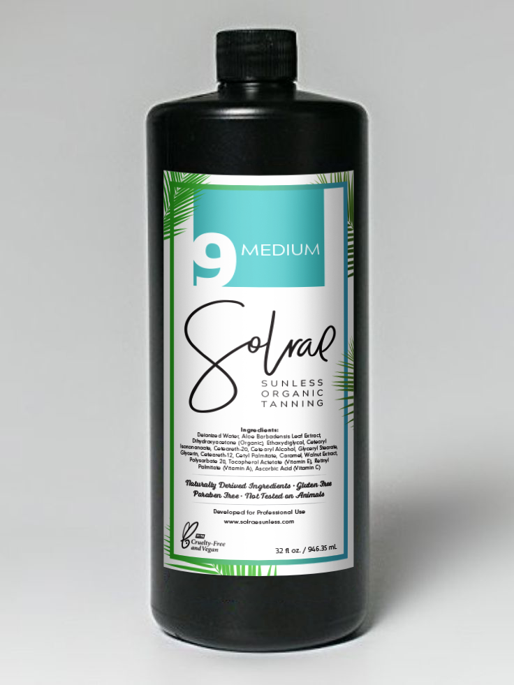 Solrae Solution 9 Medium | Medium Spray Tan